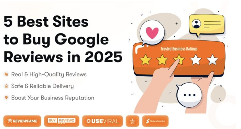 Top 5 Best Sites To Buy Google Reviews Online (2025 Rankings)
